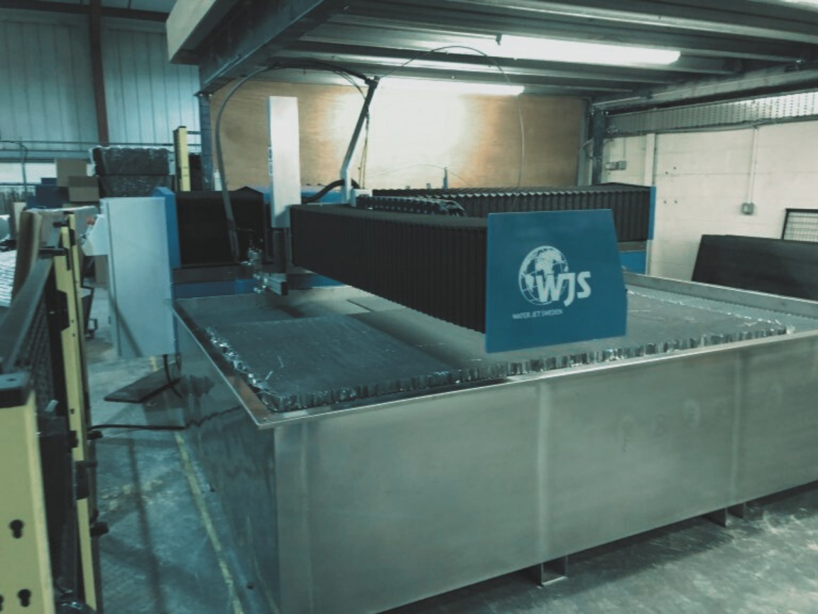 Our New Industry-Leading Water Jet Cutting Machine for Profiled Foam...